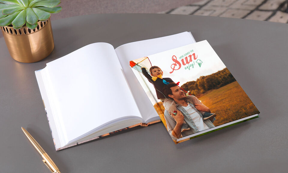 Cahier personnalisé : couverture rigide personnalisée | CEWE