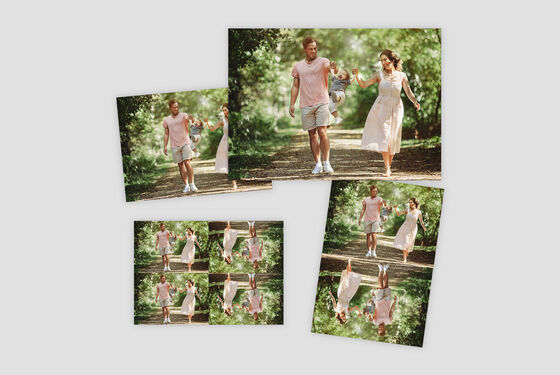 Tirage photo petit format : lot de mini photos | CEWE