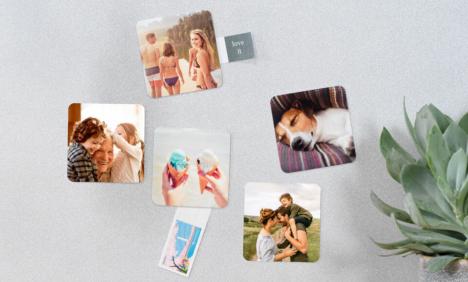 Magnet carré à personnaliser (lot de 10) | CEWE