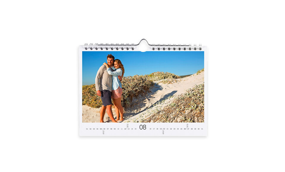 Calendrier mural A5 personnalisé avec vos photos | CEWE