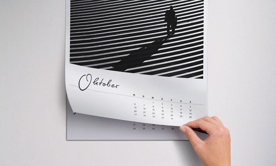 Calendrier photo mural à feuillets détachables | CEWE
